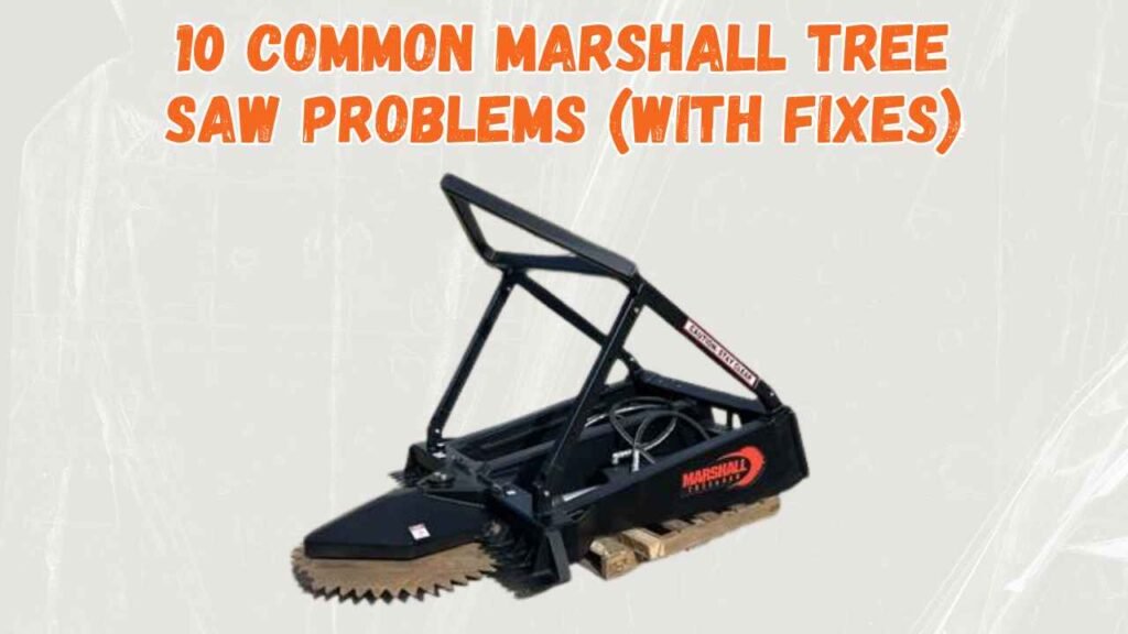 10 Common Marshall Tree Saw Problems (With Fixes) - rancherexpert.com